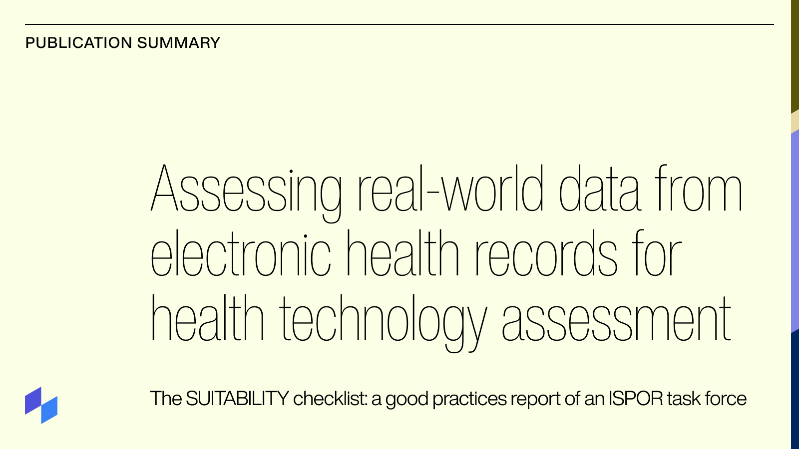 Assessing real-world data from electronic health records for health ...